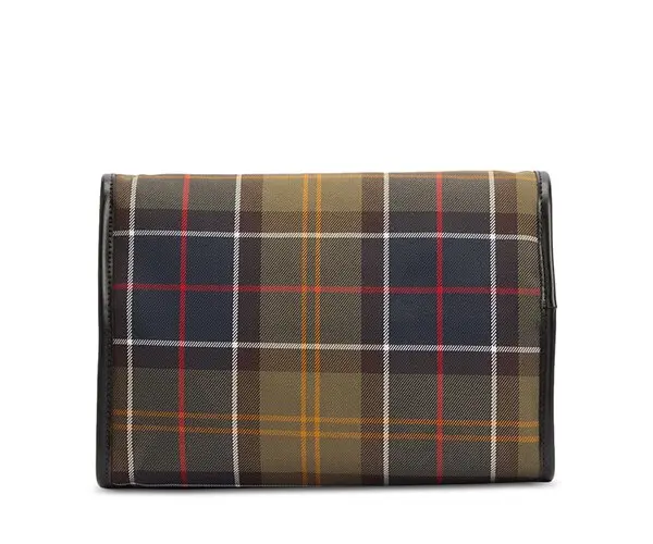 Barbour Tartan Hanging Washbag