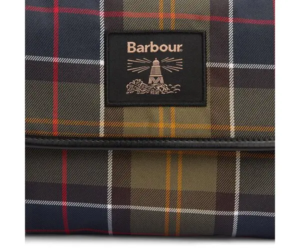 Barbour Tartan Hanging Washbag