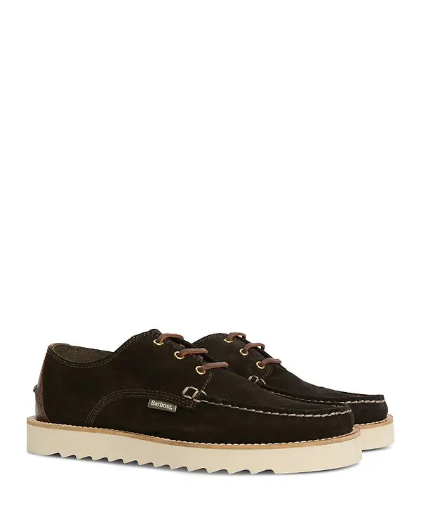 Barbour Aydon Derby Shoe - Dark Brown