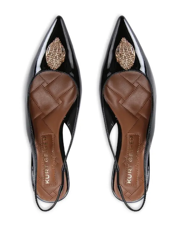 Kurt Geiger Belgravia Slingback Pumps - Black