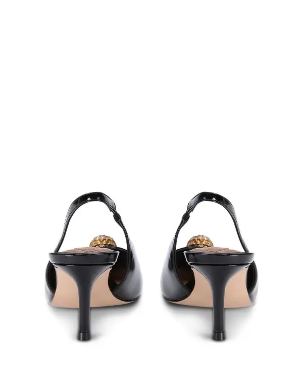 Kurt Geiger Belgravia Slingback Pumps - Black