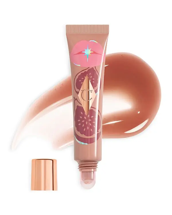 Charlotte Tilbury Unreal Lips Healthy Glow Nectar Oil 0.47 Oz - Juicylicious Candy Fig