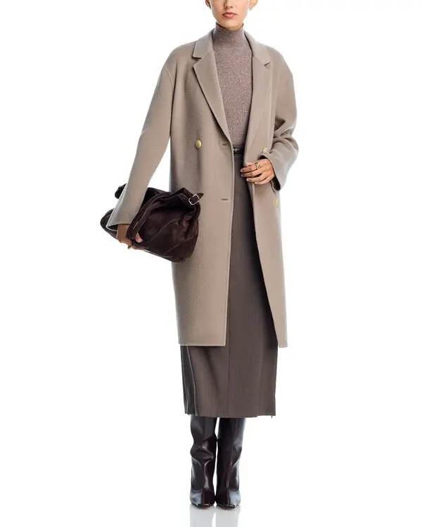 Lafayette 148 New York Wool And Cashmere Coat