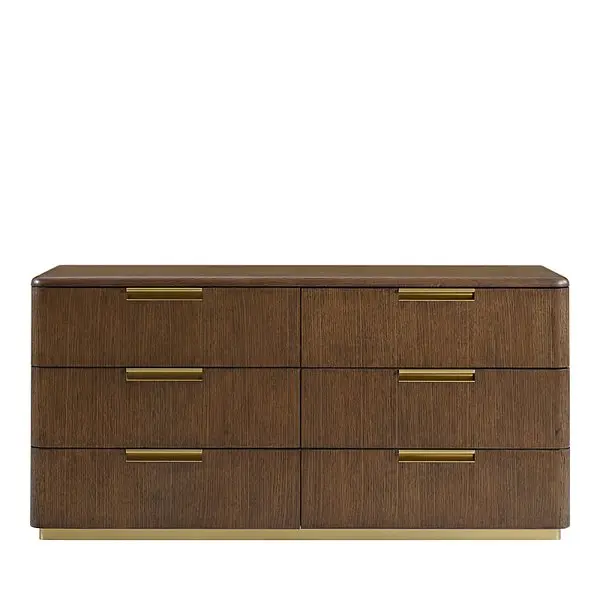HUDSON PARK COLLECTION Soho Six Drawer Dresser Exclusive - Oak