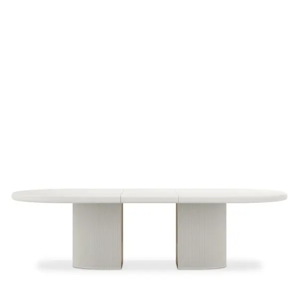 CARACOLE Love Dining Table - Matte Pearl