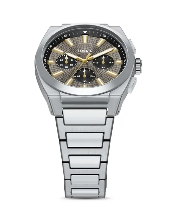 Fossil Everett Chronograph - Black/silver