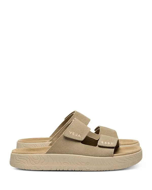 VEJA Etna Slide Sandals - Taupe Almond