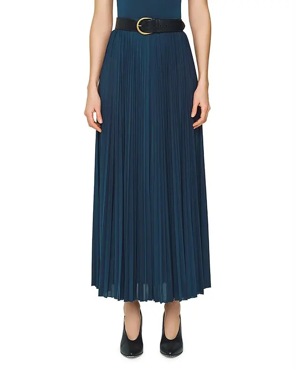 Ronny Kobo Mist Skirt - Deep Teal