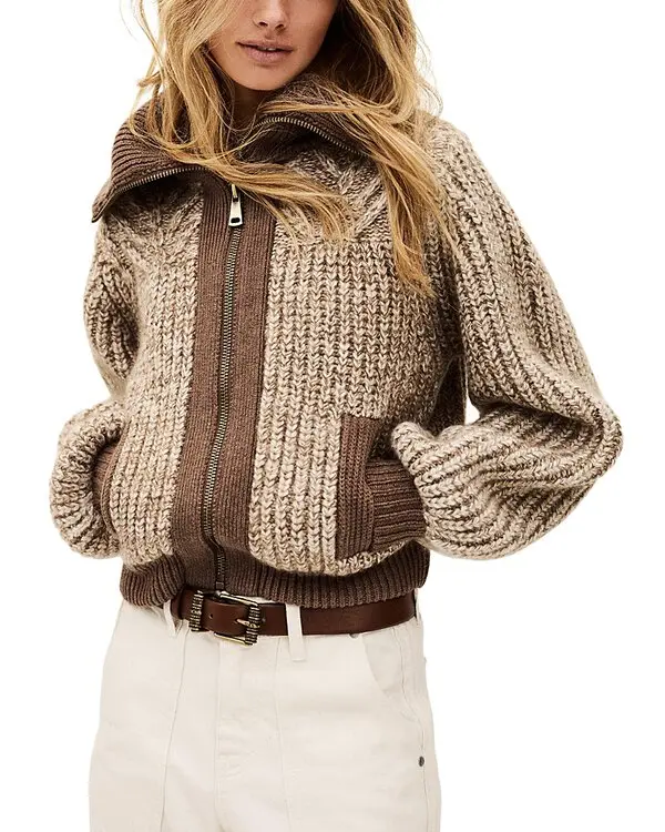 Ba&sh Rabel Cardigan - Brown