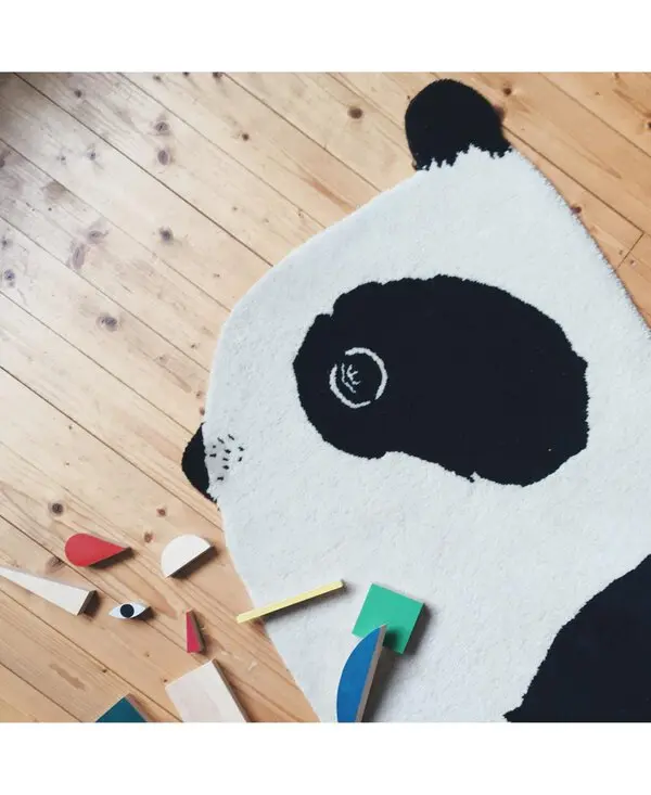 EO PLAY Panda Rug