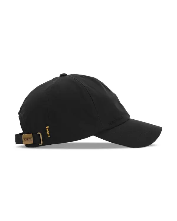 Barbour Waxed Cotton Cap - Black