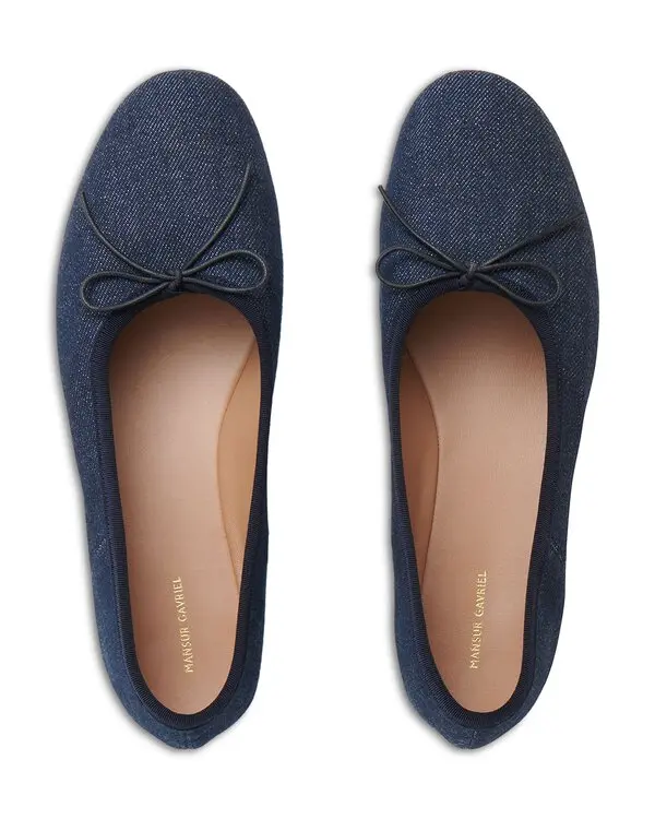 MANSUR GAVRIEL Dream Bow Ballet Flats