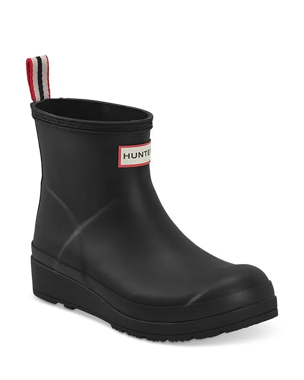 Hunter Play Short Boots - Black