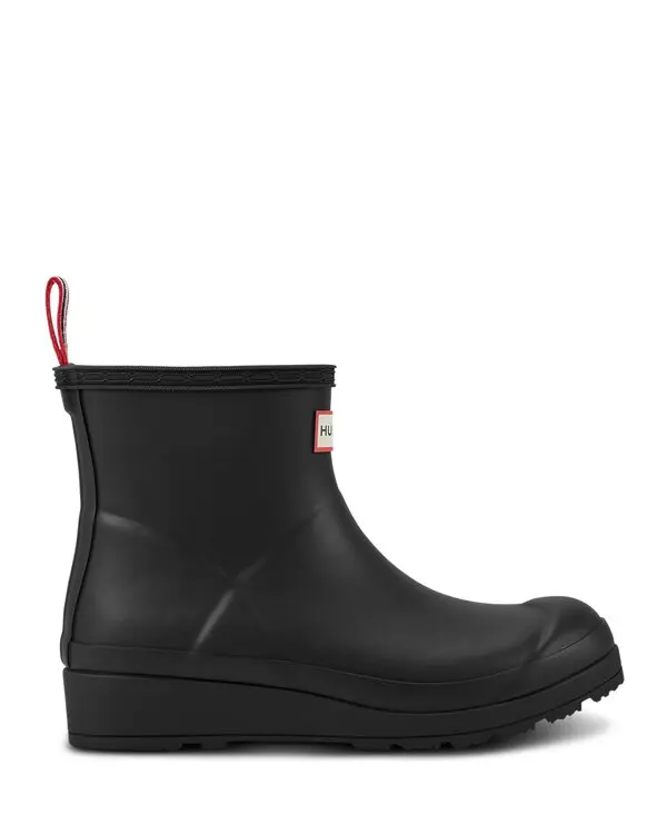 Hunter Play Short Boots - Black