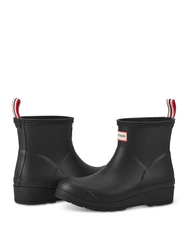 Hunter Play Short Boots - Black