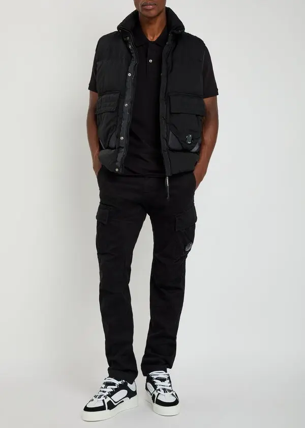 C.P. COMPANY Stretch-cotton Cargo Trousers