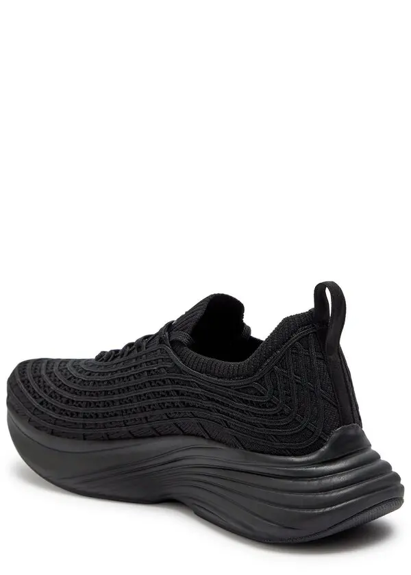 Apl Techloom Zipline Knitted Sneakers - Black