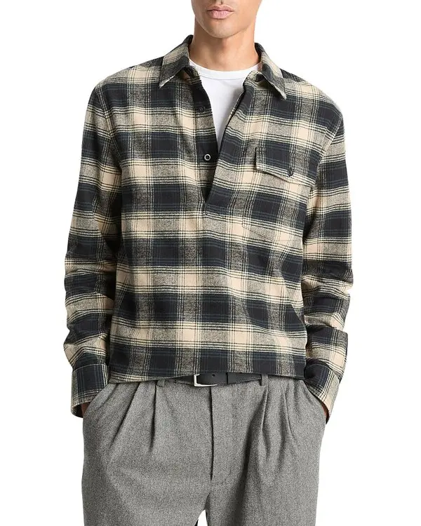 Vince Bowden Plaid Popover Shirt