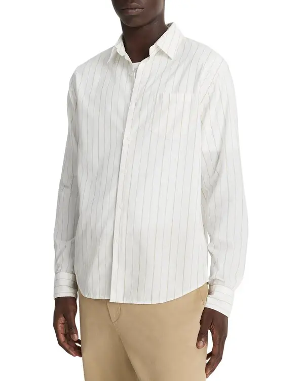 Vince Chatsworth Striped Button Shirt