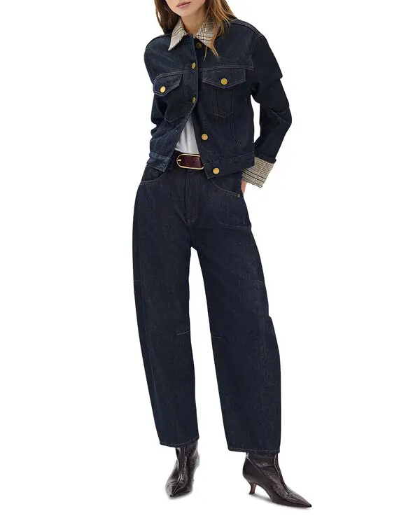 Rag & Bone Charlie High-rise Cropped Barrel Jeans - Twtri