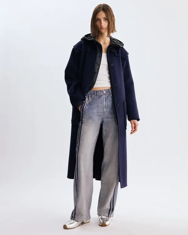 Rag & Bone Miramar Terry Wide-leg Track Pants - Coney