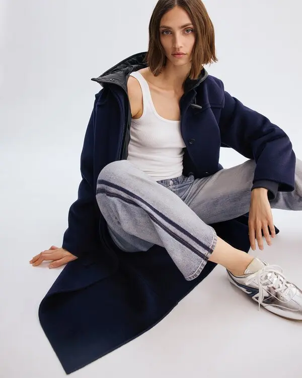 Rag & Bone Miramar Terry Wide-leg Track Pants - Coney