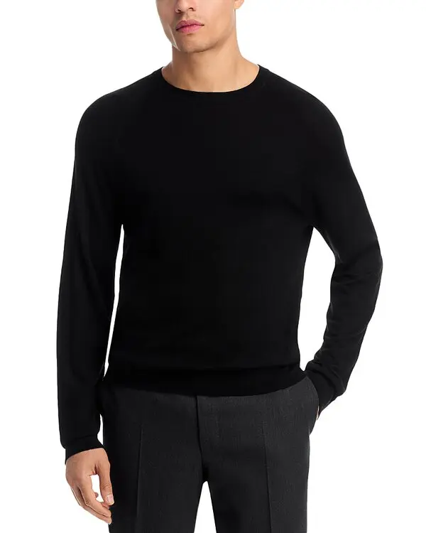Vince Merino & Cashmere Crewneck Sweater - Black
