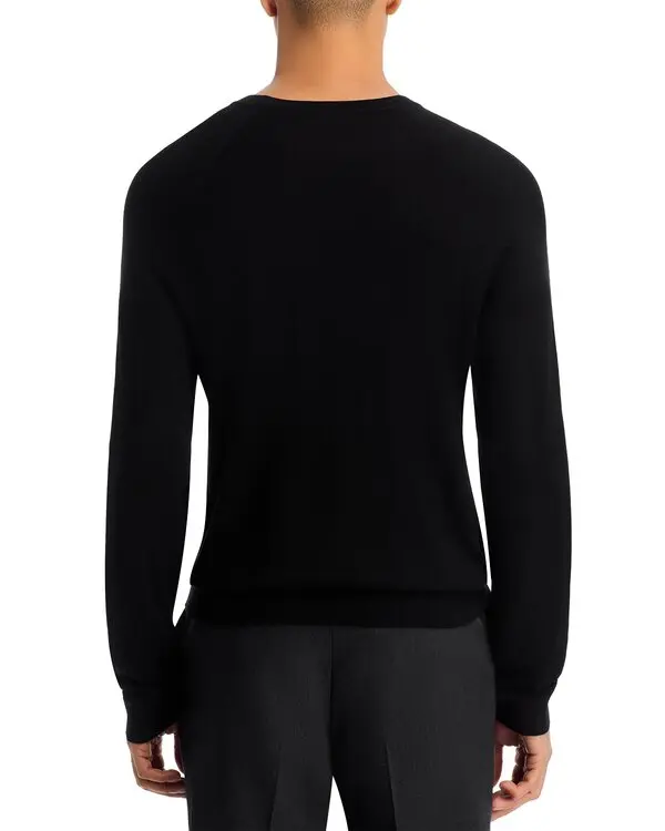 Vince Merino & Cashmere Crewneck Sweater - Black