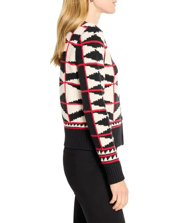 NIC+ZOE Scarlet Angles Knit Cardigan