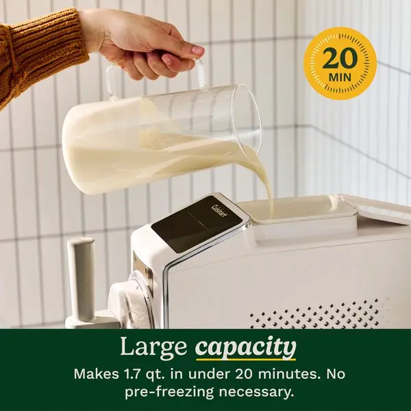 CUISINART 6 In 1 Slushy And Soft Serve Maker