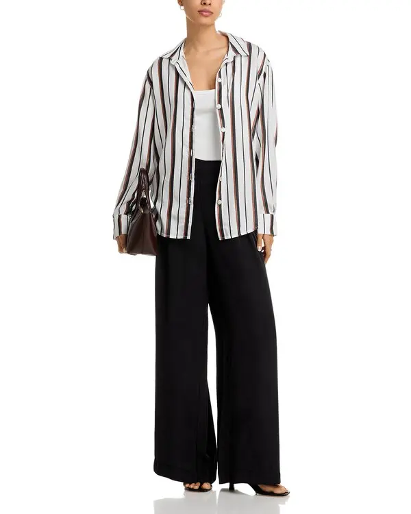 Bella Dahl Pull On Inverted Pleat Pants