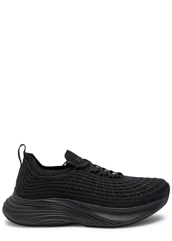 Apl Techloom Zipline Knit Sneakers - Black