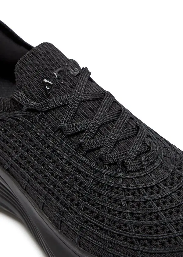 Apl Techloom Zipline Knit Sneakers - Black