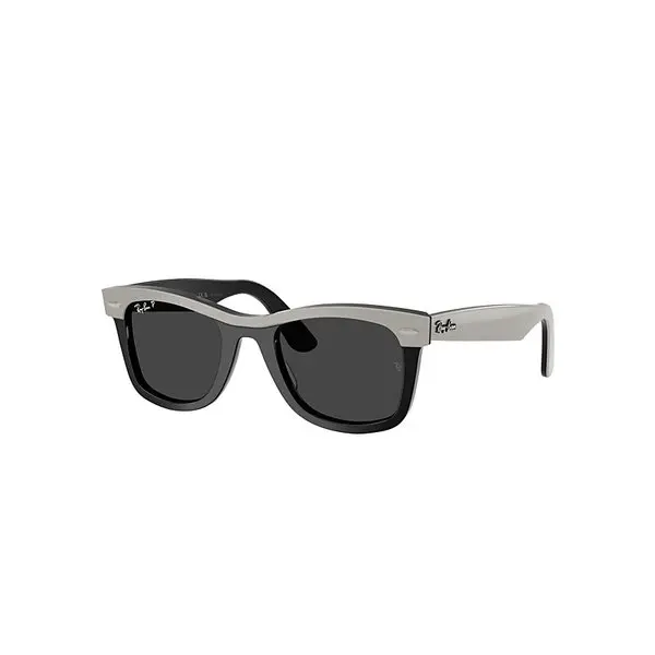 Ray-ban Wayfarer Street Neat Sunglasses - Grey On Black
