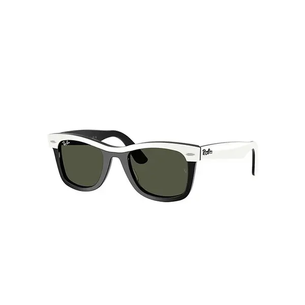 Ray-ban Wayfarer Street Neat Sunglasses - White On Black