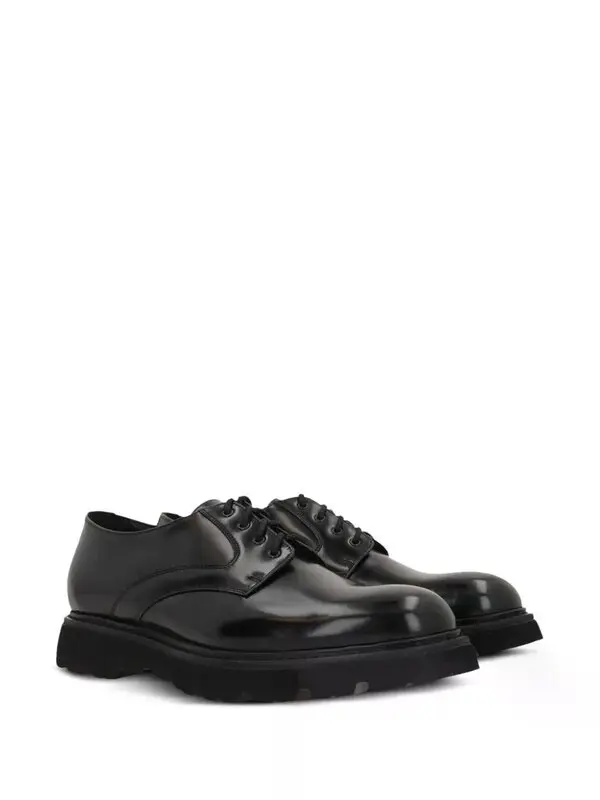 DOUCAL'S Brushed-leather Derby Shoes