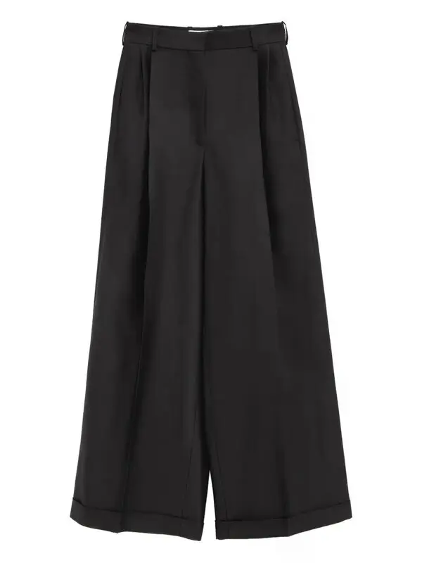 Loewe Pleated Cuffed Trousers