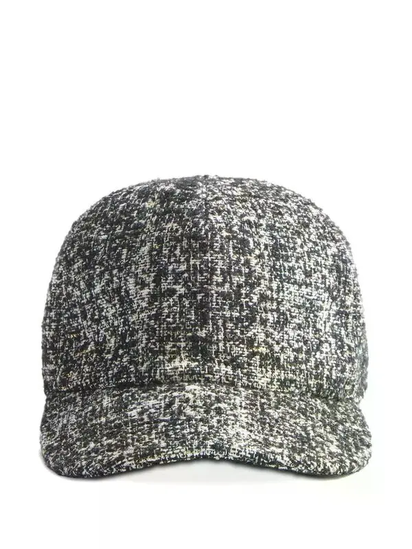 La DoubleJ Tweed Baseball Cap
