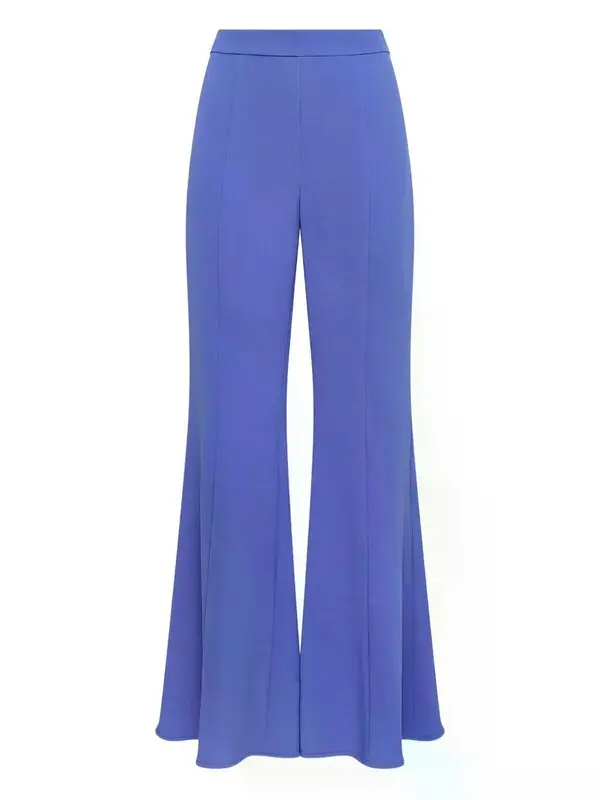 Malìparmi Flared Trousers - Blue