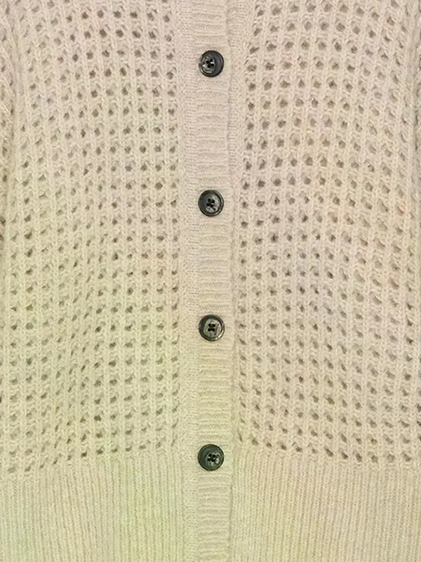 Malìparmi Button-front Open-knit Cardigan