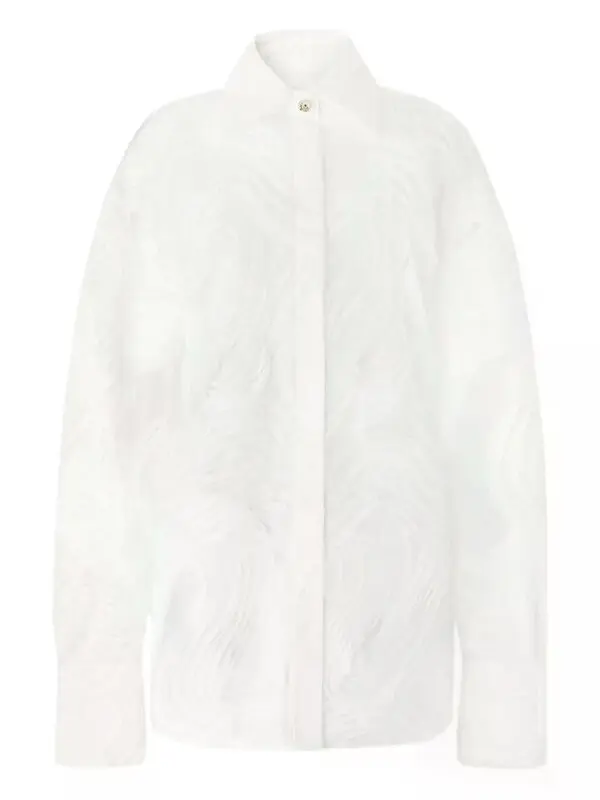 GENNY Semi-sheer Shirt