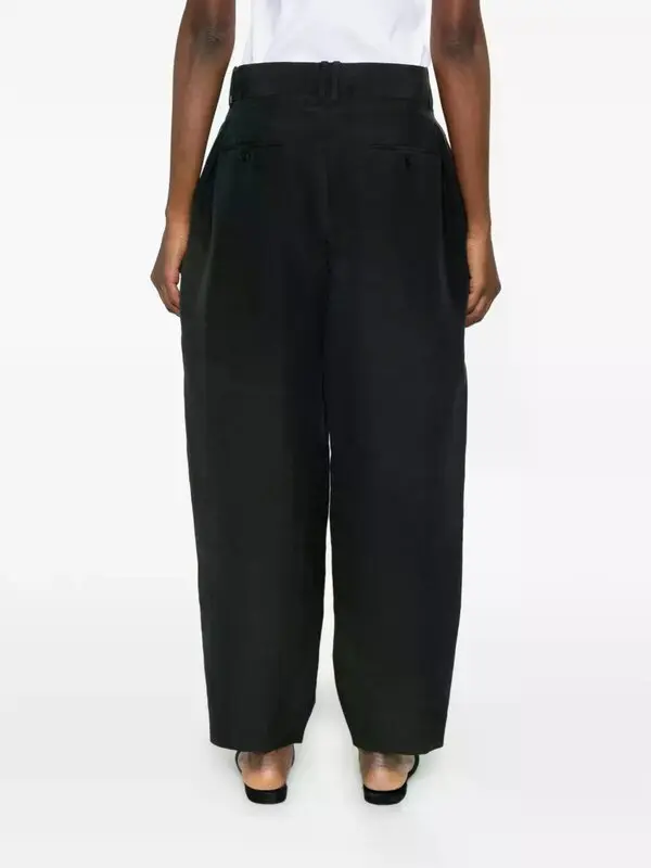 THE ROW Dyri Pleated Trousers
