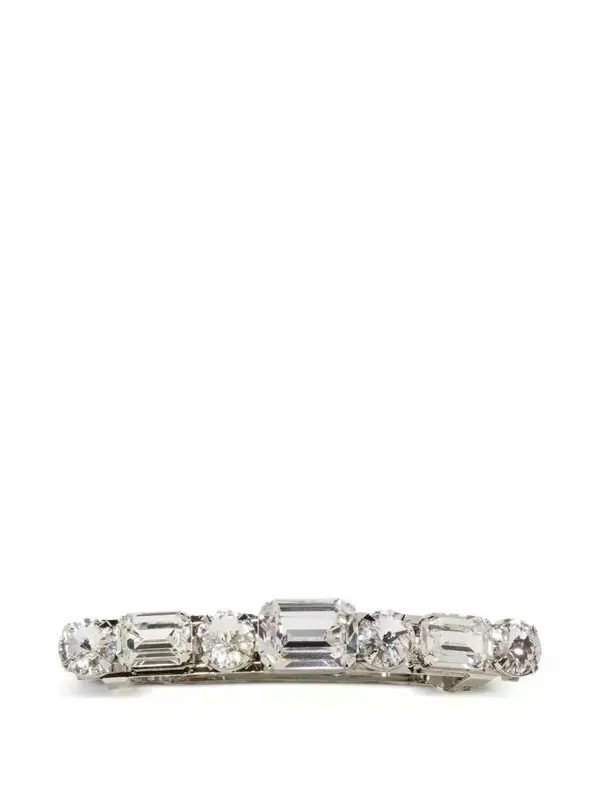 JENNIFER BEHR Crystal-embellished Barrette - Silver