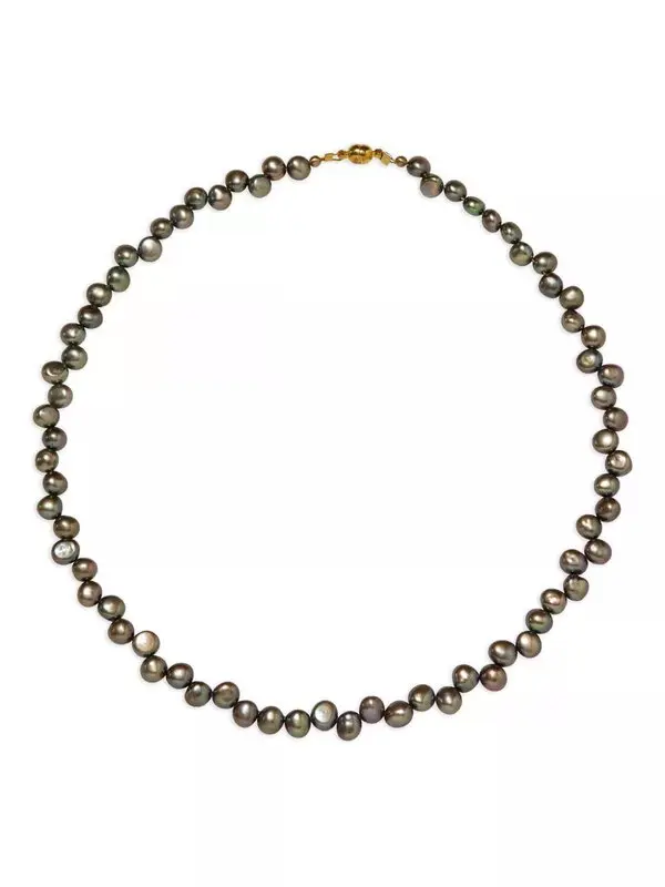 JENNIFER BEHR Josefina Pearl Necklace - Brown