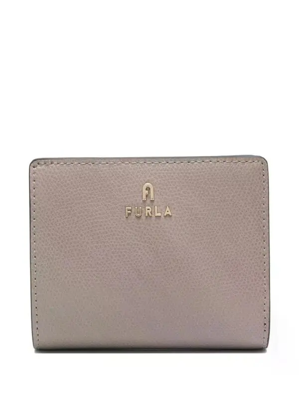 Furla Logo-plaque Wallet - Grey