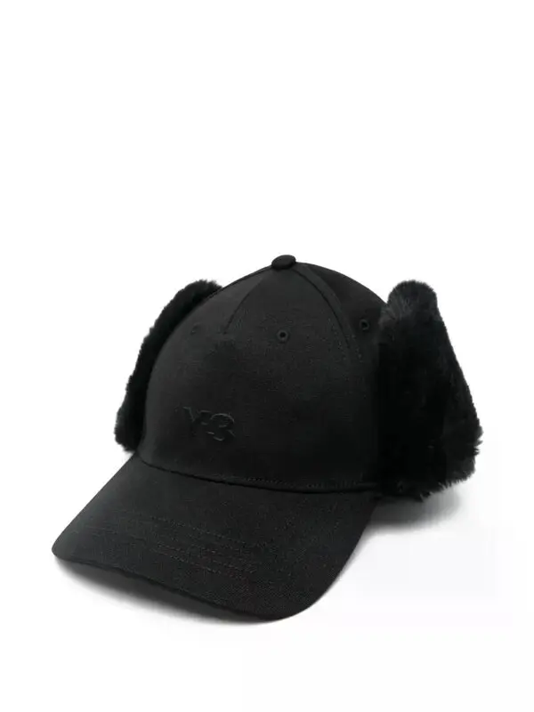 Y3 Trim-detail Baseball Cap - Black