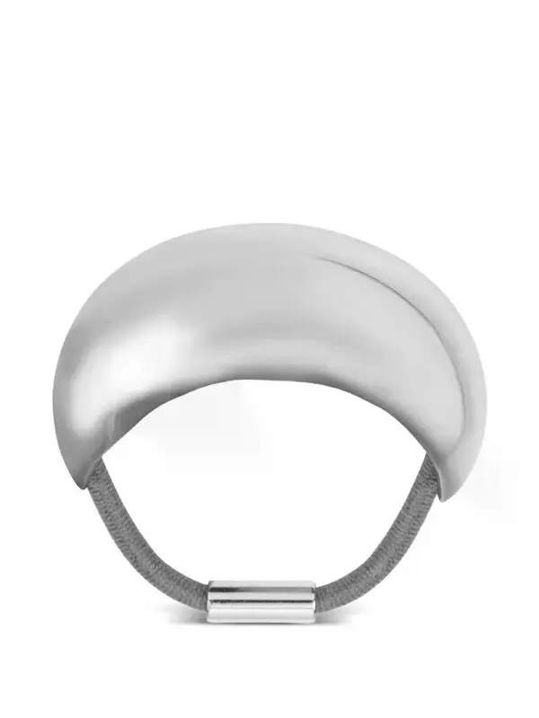 JENNIFER BEHR Mona Curved Hair Accessory - Silver