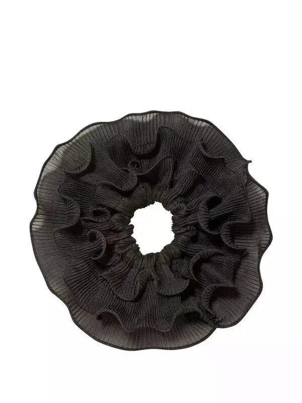 JENNIFER BEHR Jacinda Pleated Hair Accessory - Black