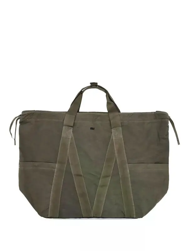 MASSIMO OSTI STUDIO Panelled Drawstring Tote Bag - Green