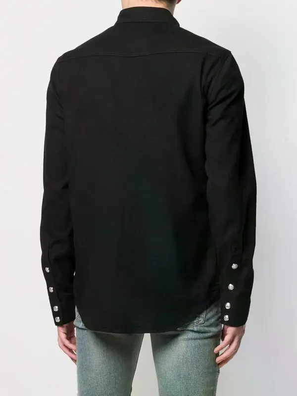 Balmain Embroidered Logo Shirt